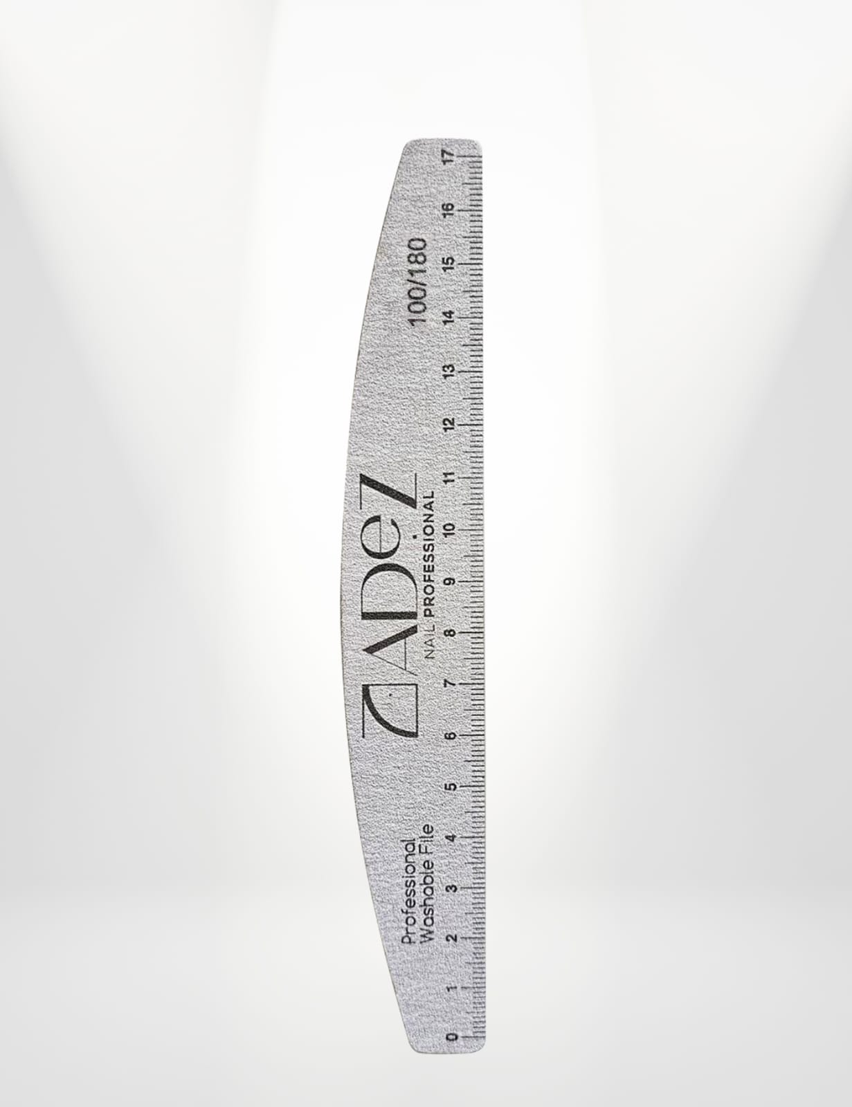 20 Abrasive Zebra Nail Files. Grit 100/180 – Adez Professional